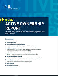 Active Ownership Report